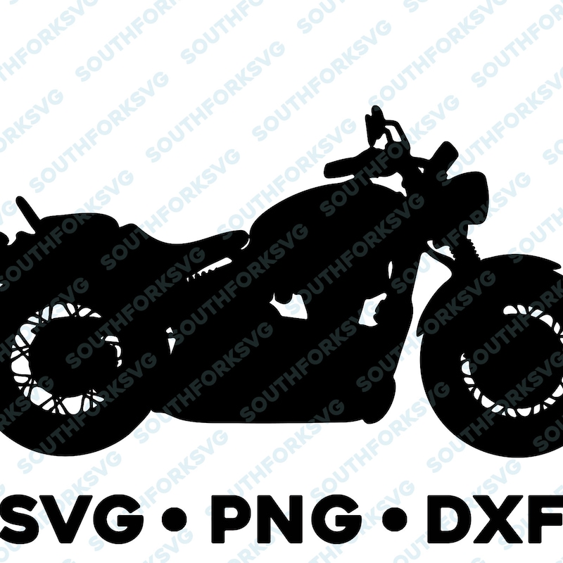 Motorcycle Svg - Etsy