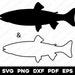 Crappie Fish Design Files | Svg Png Dxf Eps Pdf | Transparent Vector ...