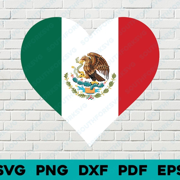 Mexican Heart - Etsy