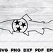 Tennessee Tri Star Flag Trout Outline Svg Png Dxf Eps Pdf | Vector ...
