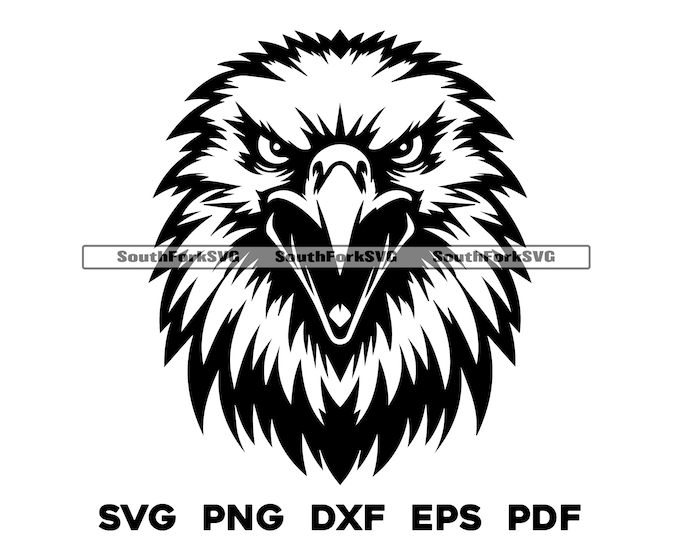 Crazy Biker Dxf , Svg , Png , Files , Eagle , Helmet , Crazy , Bird ...