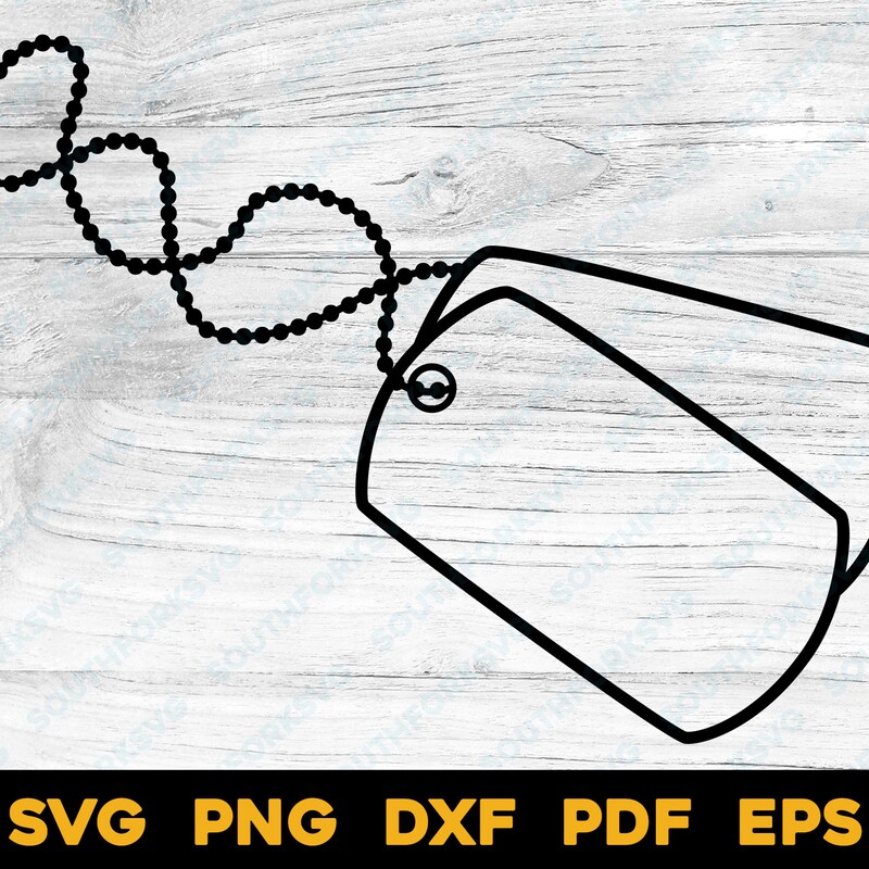 Dog Tag Veteran Vector - Etsy