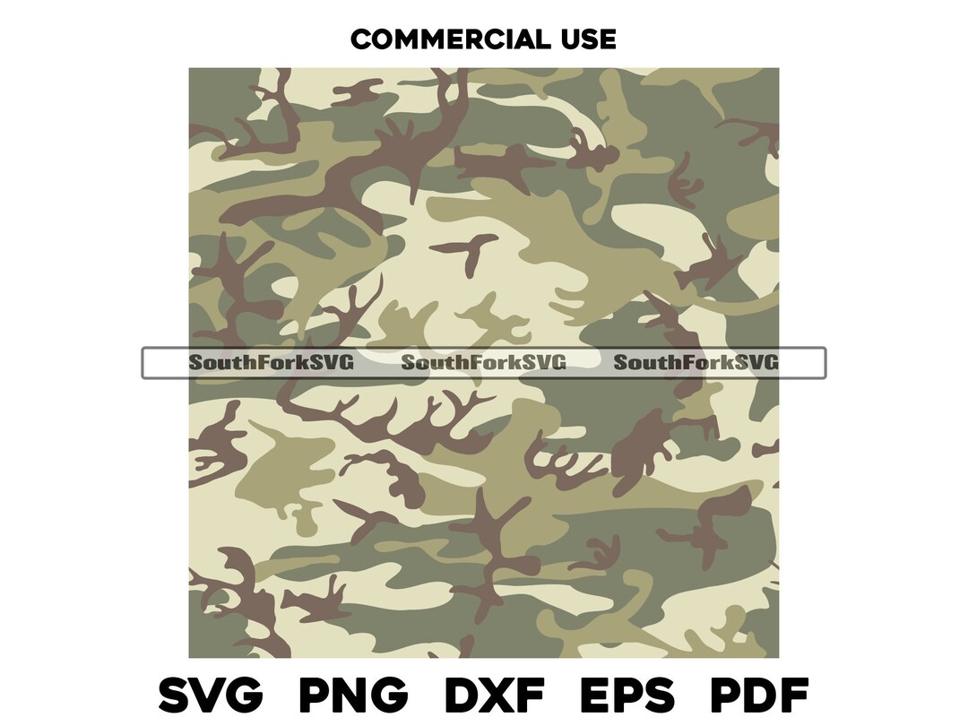 Old School Camo Camouflage Svg Png Dxf Eps Pdf | Graphic Design Print ...