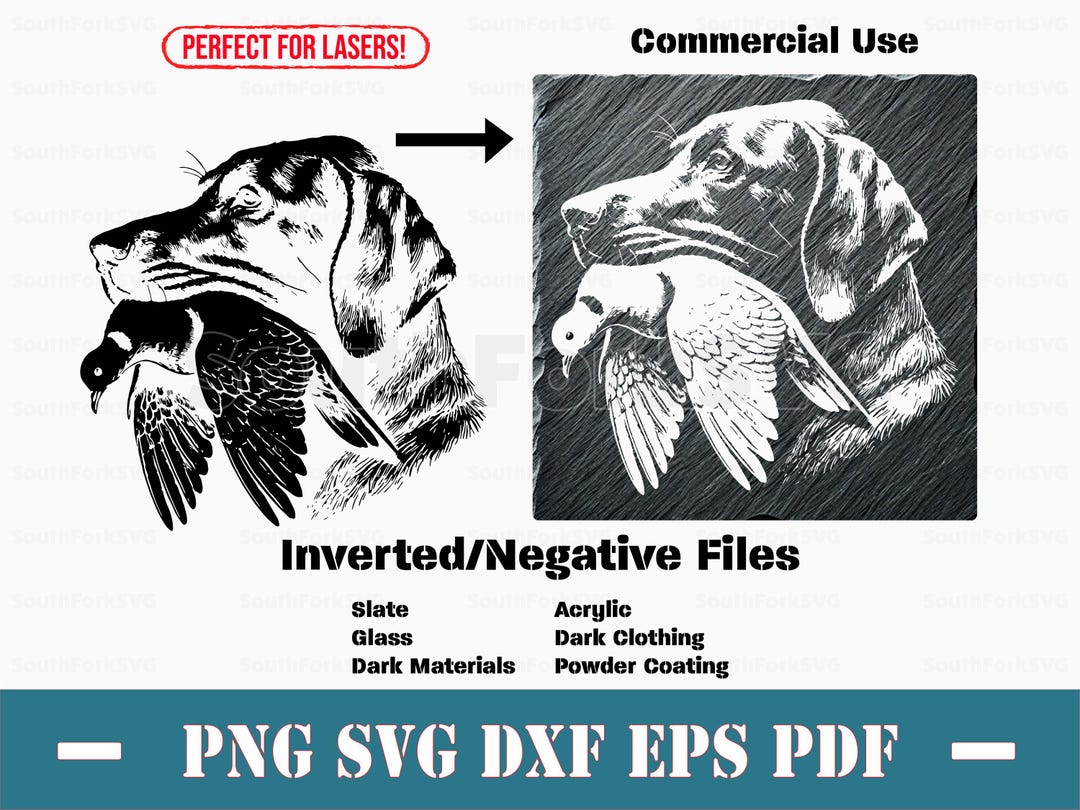Inverted German Shorthaired Pointer GSP Dove Svg Png Dxf Eps Pdf ...