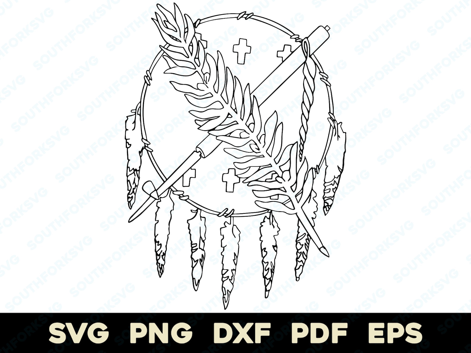 Oklahoma State Flag Crest Outline | Svg Png Dxf Eps Pdf | Vector ...