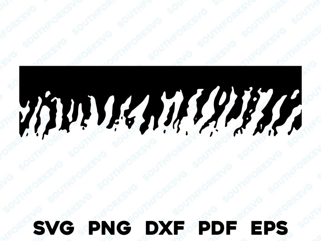 Musky Stripes Skin Pattern Top Svg Png Dxf Eps Pdf Muskie Muskellunge ...