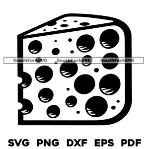 Swiss Cheese Svg Png Dxf Eps Pdf | Laser Engrave Cut Print Files Vector ...