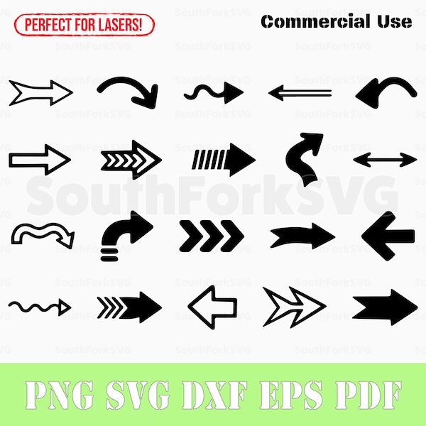 Arrow Svg - Etsy