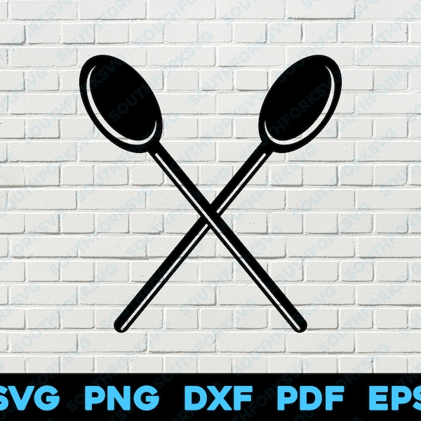 Wooden Spoon Svg - Etsy