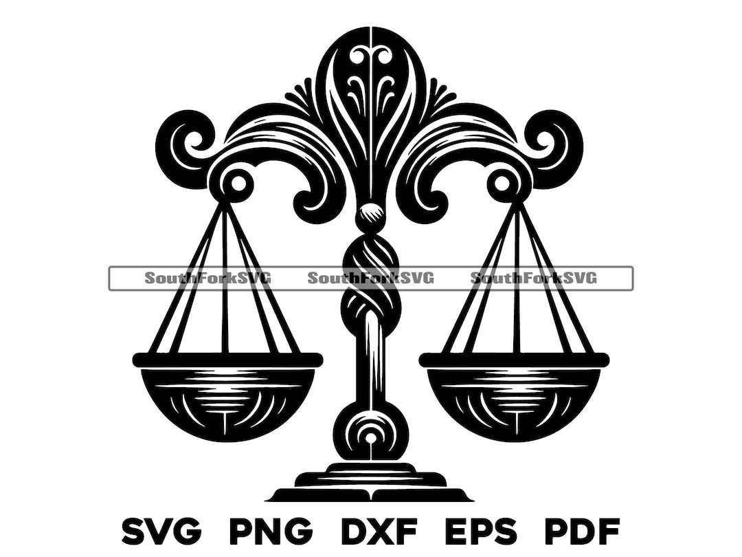 Libra Zodiac Scales Design | Svg Png Dxf Pdf Eps | Vector Graphic ...