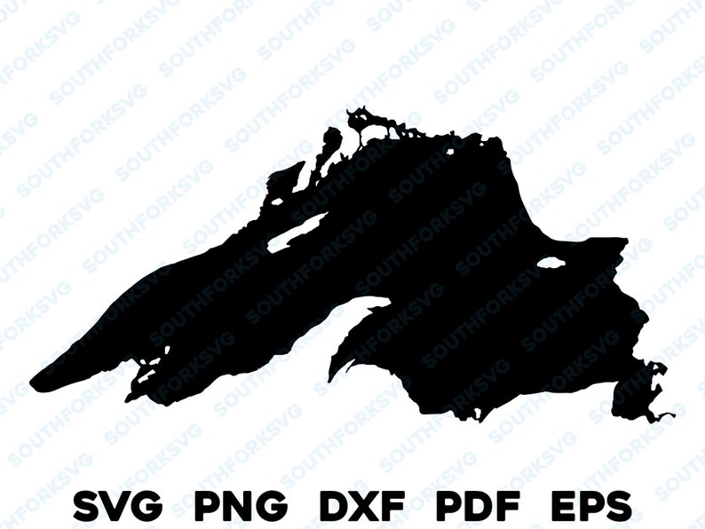 All 5 Great Lakes Bundle Map Shape Silhouette Svg Png Dxf Pdf - Etsy