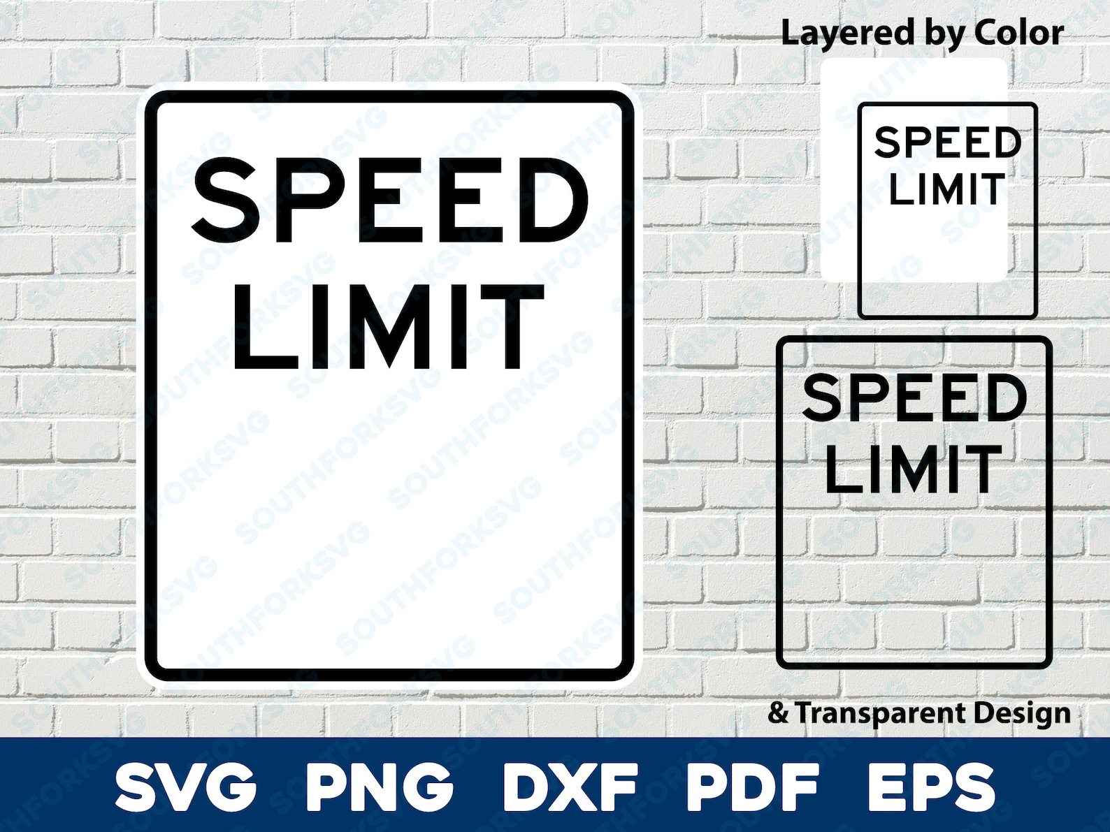 Blank Speed Limit Sign Logo Symbol Svg Png Dxf Eps Pdf Layered - Etsy ...