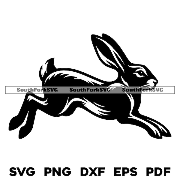 Running Rabbit - Etsy