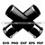 Cute Dumpster Fire Svg Png Dxf Eps Pdf | Laser Engrave Cut Print Files ...