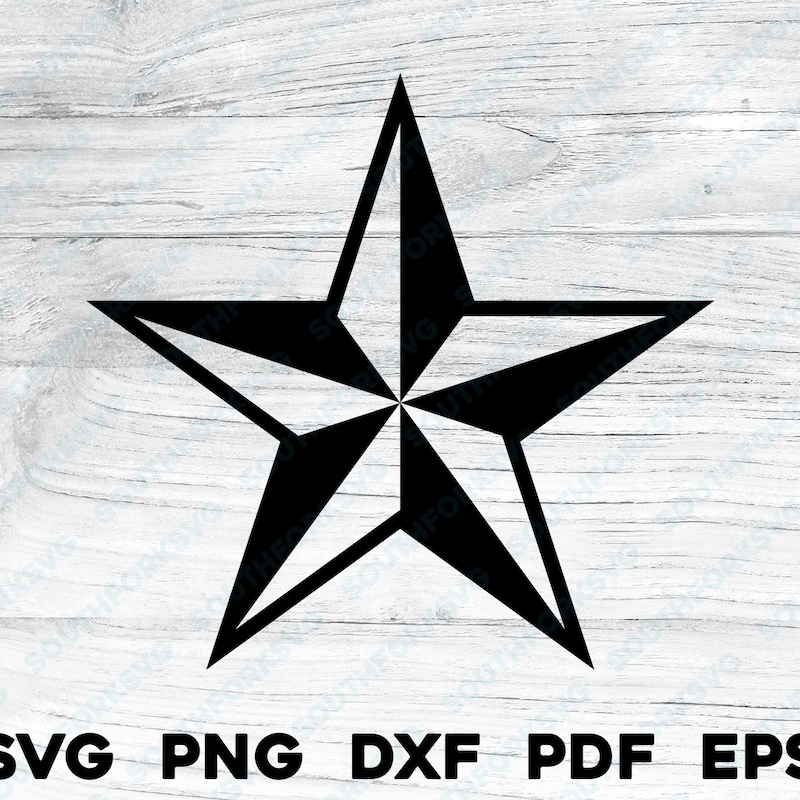Dxf Texas Star - Etsy