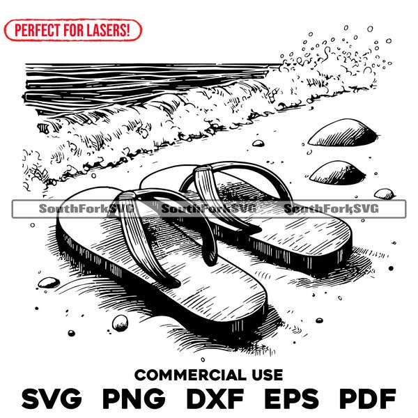 Flip Flop Pattern - Etsy