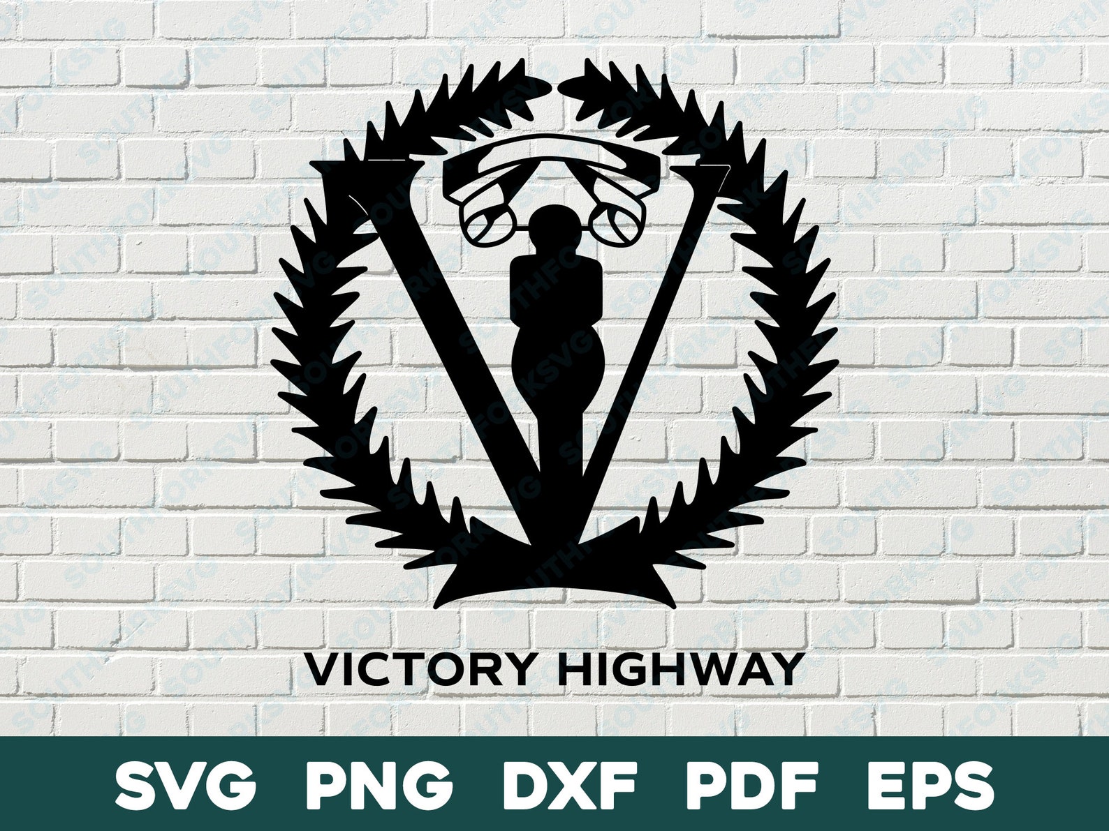 Victory Highway Pole Trail Marker Svg Png Dxf Pdf Eps Vector - Etsy
