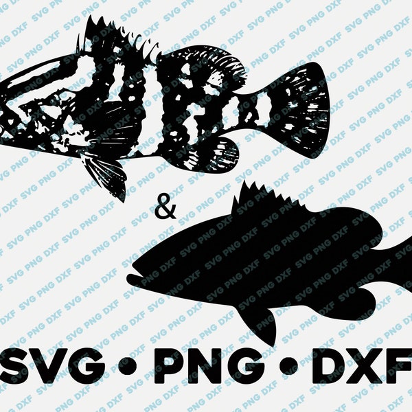 Grouper Svg - Etsy