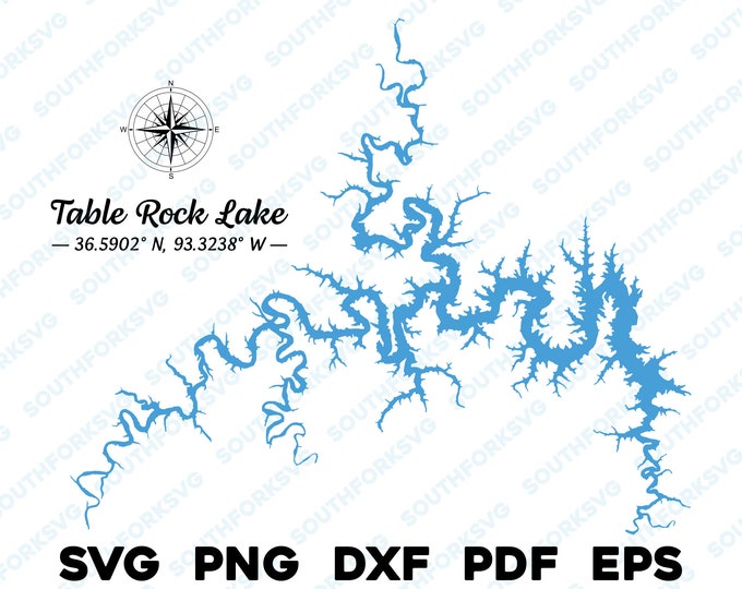 Digital File DXF, AI, SVG Custom Map Wood Bathymetric Map , Custom Wood ...
