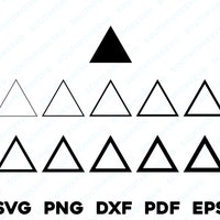 Triangle Banner SVG, Bunting Svg, Flag Svg, Birthday Garland Svg ...
