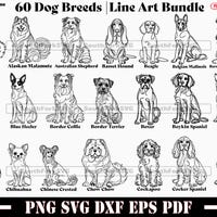 Vector Clipart Kawaii Pugs / Dogs - Cute Pugs Clipart Set - High ...