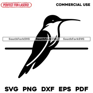 Simple Hummingbird Bird Svg Png Dxf Eps Pdf | Vector Graphic Cut File ...
