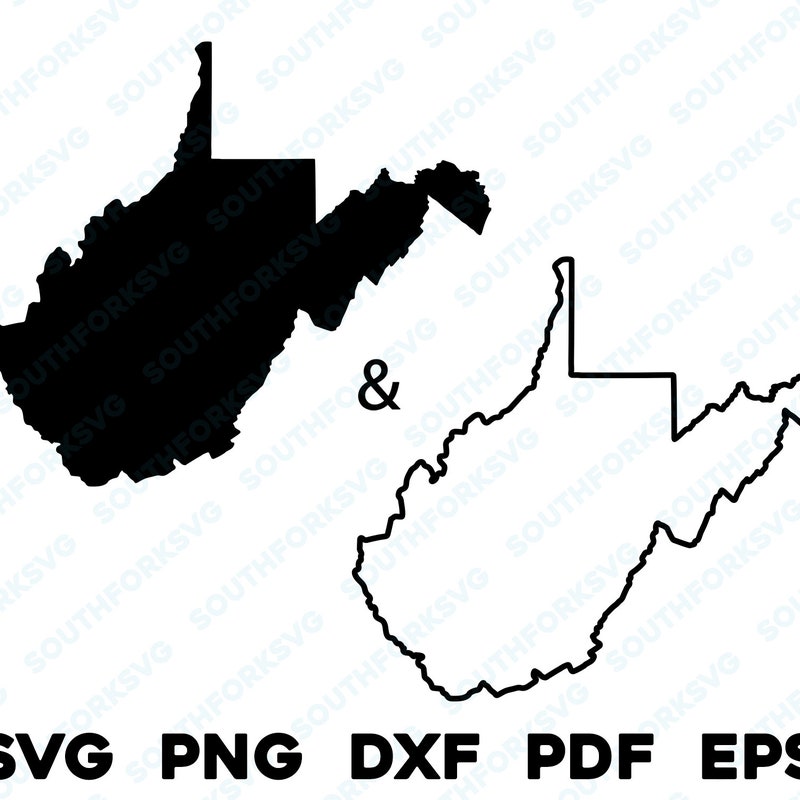 West Virginia State - Etsy