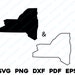 North Carolina State Silhouette Shape Svg Png Dxf Pdf Eps Vector ...