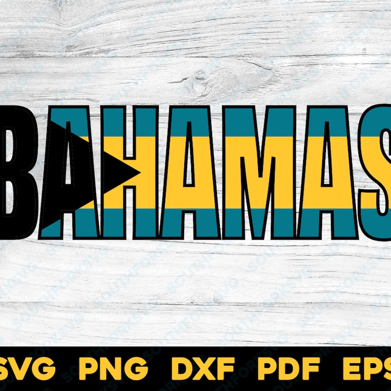 Bahama Flag Svg - Etsy
