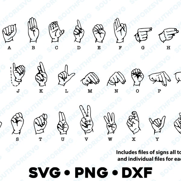Sign Language - Etsy
