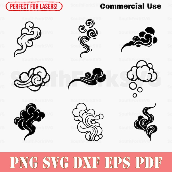 Smoke Svg - Etsy