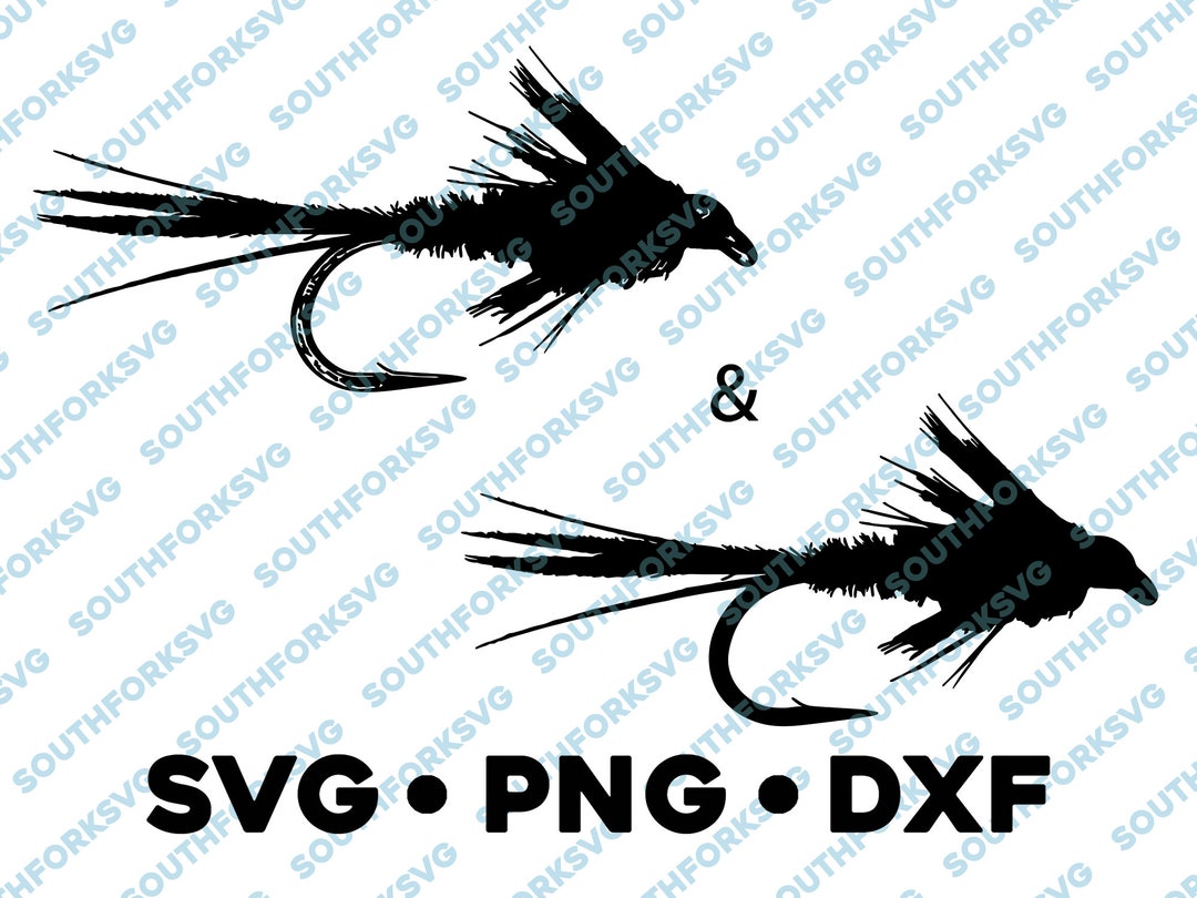 Fly Fishing Pheasant Tail Pattern Lure SVG PNG DXF Dry Nymph Streamer ...