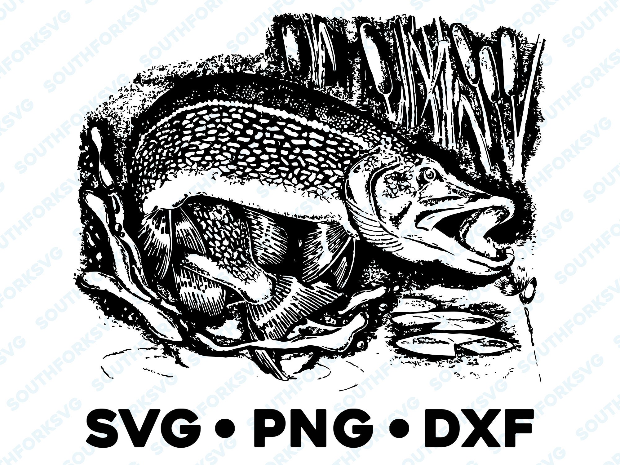 Northern Pike Muskie Pickerel Musky SVG PNG DXF Vector - Etsy Canada