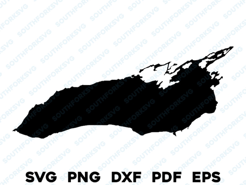 All 5 Great Lakes Bundle Map Shape Silhouette Svg Png Dxf Pdf Eps ...