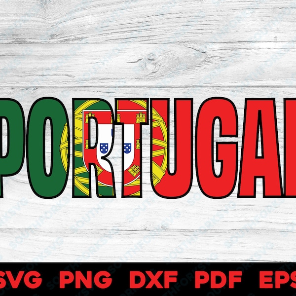Portugal Svg - Etsy