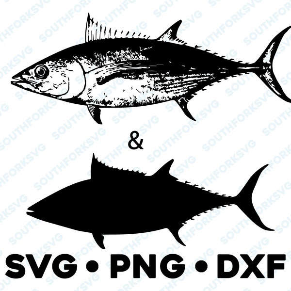 Bluefin Tuna Svg - Etsy