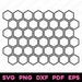 Honeycomb Pattern Svg Png Dxf Eps Pdf Seamless Hexagon Vector Graphic ...