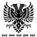 Albanian Flag Crest Double Headed Eagle | Svg Png Dxf Eps Pdf | Vector ...