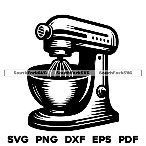 Stand Mixer Clipart - Etsy