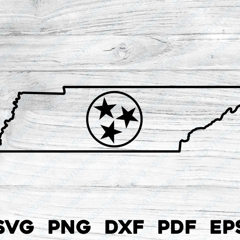 Tennessee State Icon - Etsy
