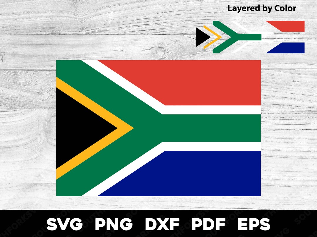South Africa African National Country Flag | Svg Png Dxf Eps Pdf ...