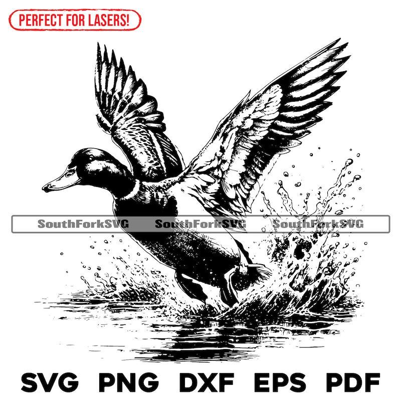 Flying Ducks Laser Files - Etsy