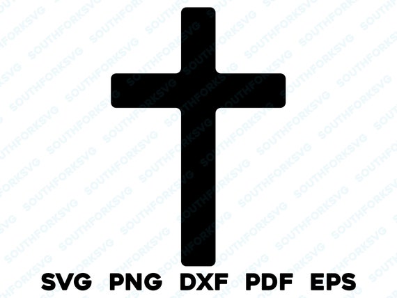 Plain Black Cross