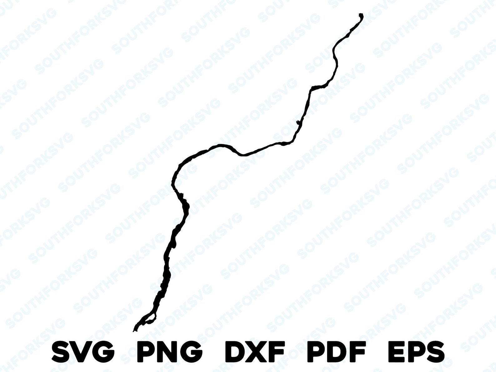 Lake Entiat Washington Map Shape Silhouette Svg Png Dxf Pdf - Etsy