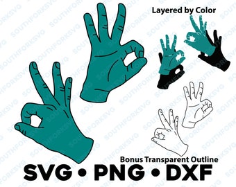 Ok Emoji Sign Svg - Etsy