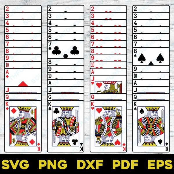 Laser Playing Cards Svg - Etsy