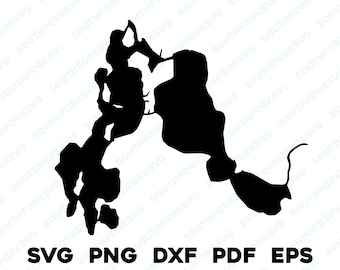 Rush Lake Svg - Etsy