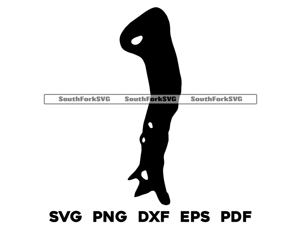 Hunter Lake Missouri Map Shape Silhouette Svg Png Dxf Pdf Eps Vector ...