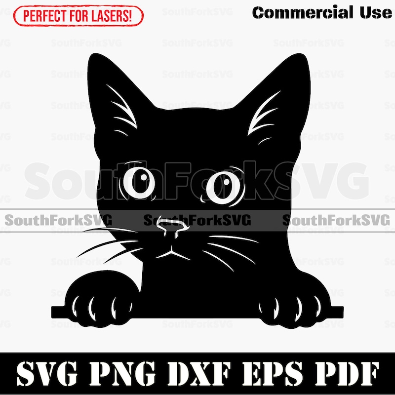 Calico and Black Cat Art - Etsy