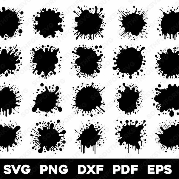 Paint Splatter - Etsy